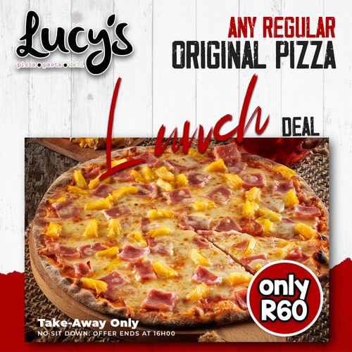 Specials | Lucy's Pizza Pasta Deli